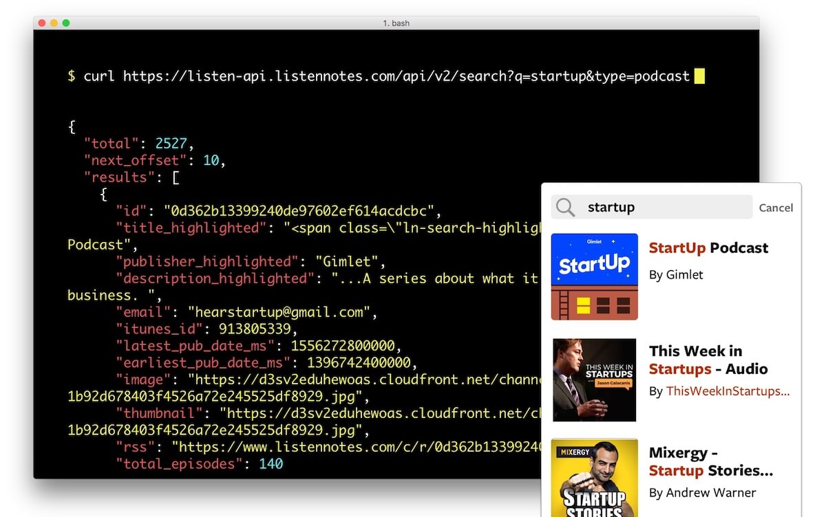 The Best Podcast API for Search, Directory, and Insights